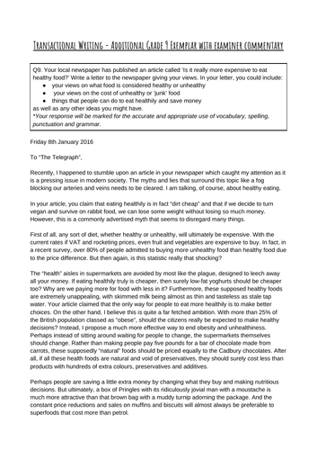 GCSE English Language Transactional Writing Scheme of Work | Teaching ... GCSE English Language Transactional Writing Scheme of Work | Teaching ...