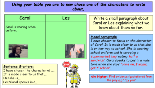 'Our Day Out' by Willy Russell | Teaching Resources