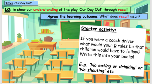 'Our Day Out' by Willy Russell | Teaching Resources