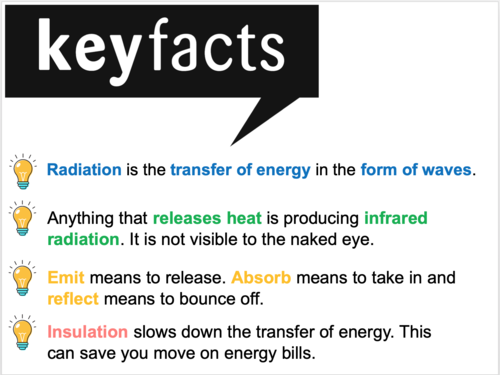 Energy Transfer: Radiation and Insulation | Teaching Resources