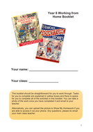 KS3 English Working From Home Adventure Writing Booklet | Teaching ...