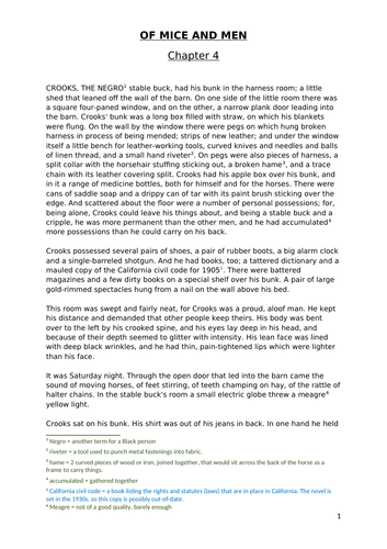 Of Mice and Men workbooks | Teaching Resources