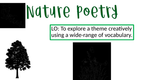 Nature poetry KS3 scheme of work | Teaching Resources