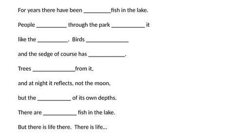 Nature poetry KS3 scheme of work | Teaching Resources