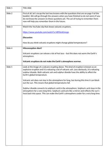 Climate Change | Teaching Resources