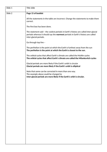 Climate Change | Teaching Resources