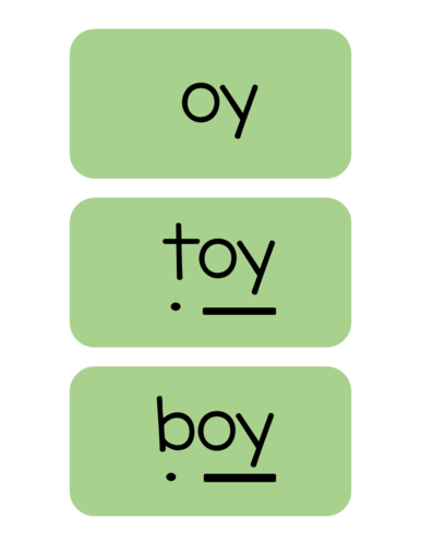 RWI Phonics Set 2 Flashcard Bundle: Green word cards and sound cards ...