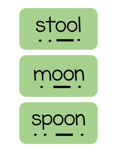 RWI Phonics Set 2 Flashcard Bundle: Green word cards and sound cards ...