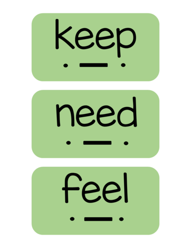 RWI Phonics Set 2 Flashcard Bundle: Green word cards and sound cards ...