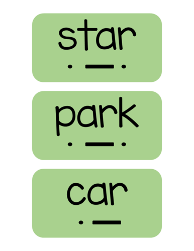 RWI Phonics Set 2 Flashcard Bundle: Green word cards and sound cards ...
