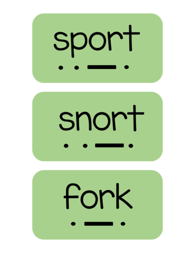 RWI Phonics Set 2 Flashcard Bundle: Green word cards and sound cards ...