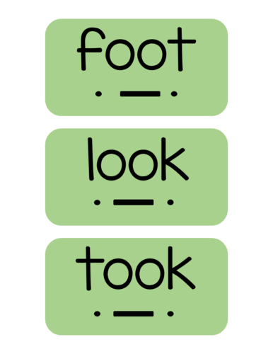 RWI Phonics Set 2 Flashcard Bundle: Green word cards and sound cards ...