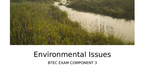Environmental Issues and their impact on ICT and business | Teaching ...