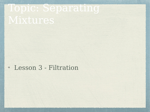 Separating Mixtures Bundle - KS3 | Teaching Resources