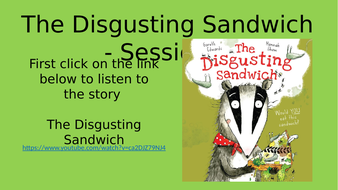 The Disgusting Sandwich | Teaching Resources