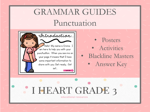 Grammar Guides: Punctuation | Teaching Resources