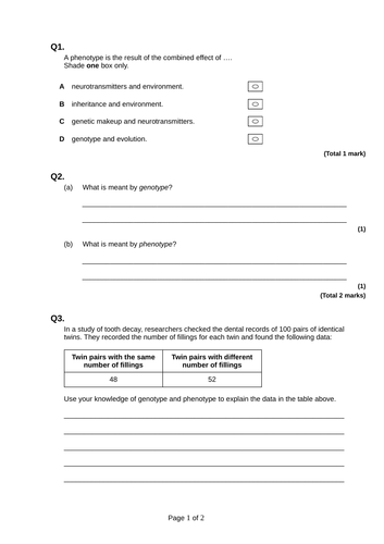 approaches to psychology | Teaching Resources