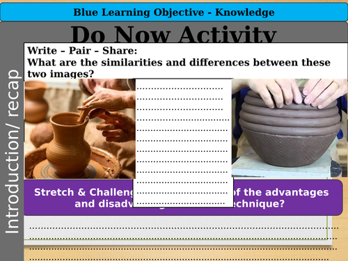 Ceramics - Making a Coiled Pot | Teaching Resources