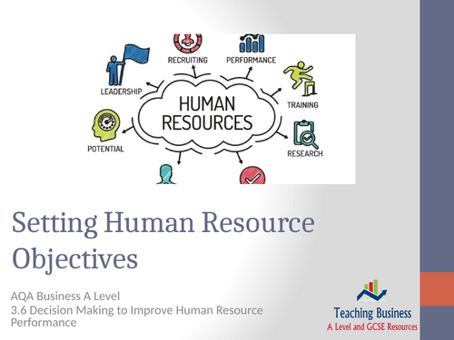 AQA A Level Business UNIT 6 - Improving Human Resource Performance ...