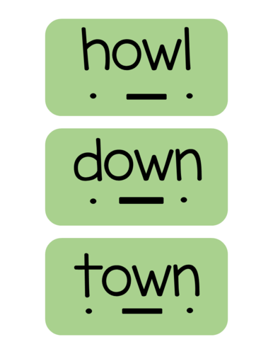 Read Write inc (RWI) set 3 flashcards and green word cards with sound ...