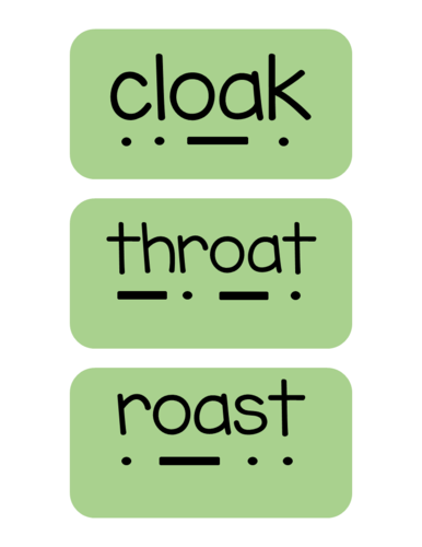 Read Write inc (RWI) set 3 flashcards and green word cards with sound ...