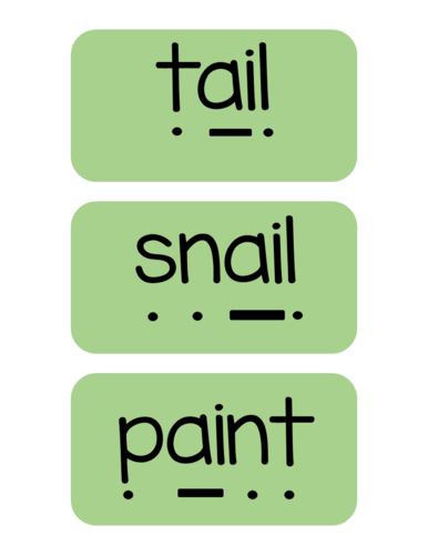 Read Write inc (RWI) set 3 flashcards and green word cards with sound ...