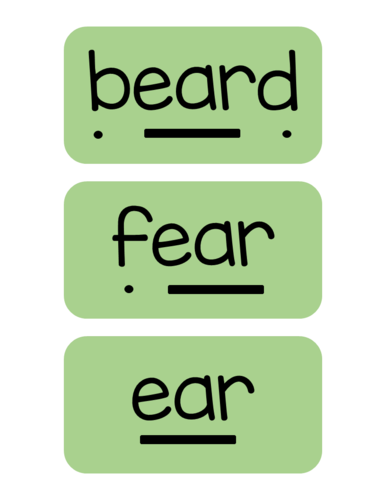 Read Write inc (RWI) set 3 flashcards and green word cards with sound ...