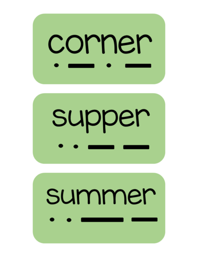 Read Write inc (RWI) set 3 flashcards and green word cards with sound ...