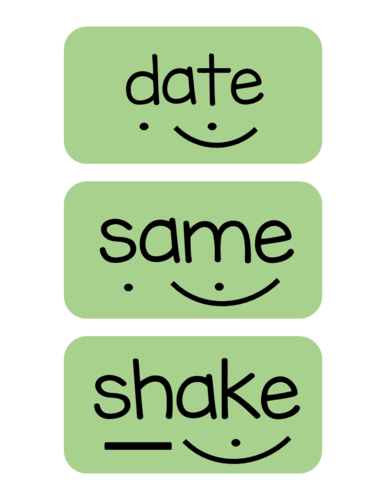 Read Write inc (RWI) set 3 flashcards and green word cards with sound ...