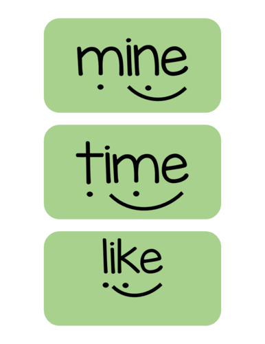 Read Write inc (RWI) set 3 flashcards and green word cards with sound ...