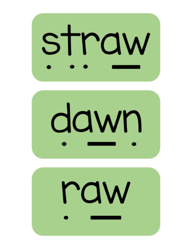 Read Write inc (RWI) set 3 flashcards and green word cards with sound ...