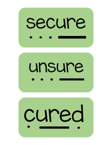 Read Write inc (RWI) set 3 flashcards and green word cards with sound ...