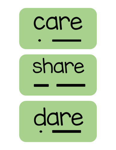 Read Write inc (RWI) set 3 flashcards and green word cards with sound ...