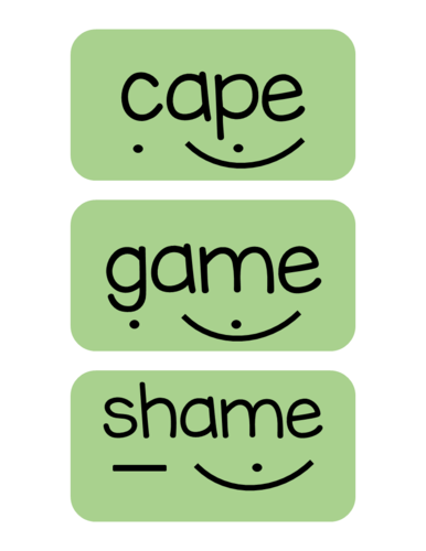 Read Write inc (RWI) set 3 flashcards and green word cards with sound ...