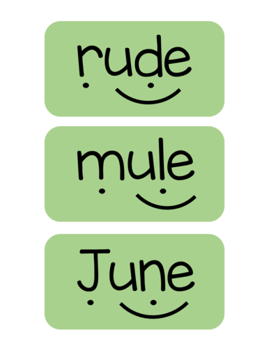 Read Write inc (RWI) set 3 flashcards and green word cards with sound ...