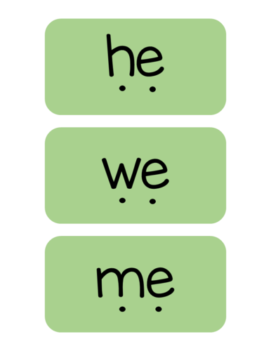 Read Write inc (RWI) set 3 flashcards and green word cards with sound ...