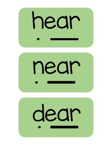 Read Write inc (RWI) set 3 flashcards and green word cards with sound ...