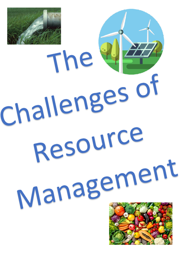 The Challenges of Resource Management Revision Notes - AQA GCSE ...