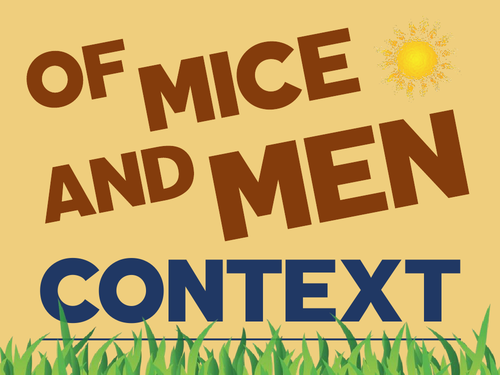 Of Mice and Men: Complete Lessons | Teaching Resources
