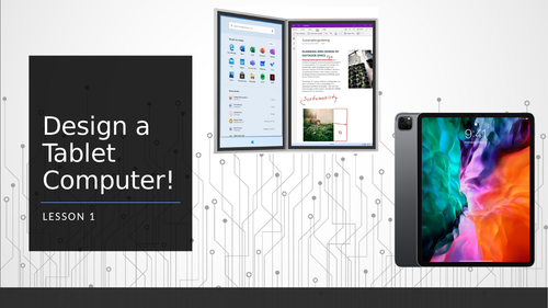 Design A Tablet Computer (iPad) Project Learning | Teaching Resources