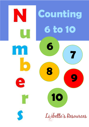 Counting 6 to 10 EYFS/ SEN Maths Worksheets | Teaching Resources