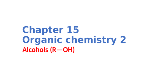 IGCSE Chemistry Chapter 15 Organic chemistry 2 | Teaching Resources