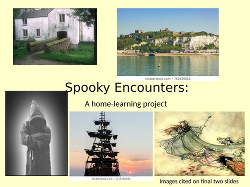 Spooky Encounters- A home-learning project | Teaching Resources
