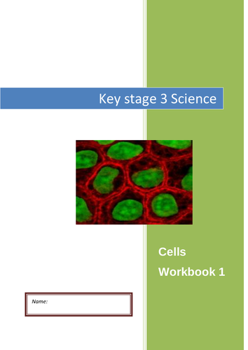 Cells Workbook | Teaching Resources