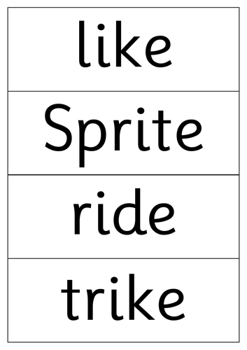 Split Digraph Flashcards | Teaching Resources