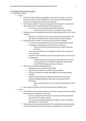 AQA A Level History: International Relations (Option 2K) – The end of ...