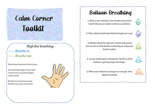 Calm Corner | Teaching Resources