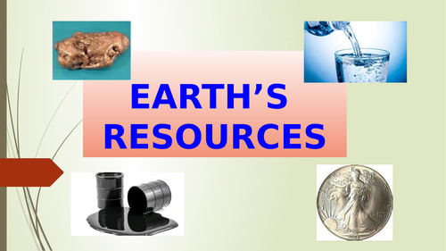 Earth's resources | Teaching Resources