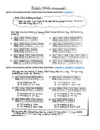 Mutually Exclusive Events (table) Worksheet | Teaching Resources