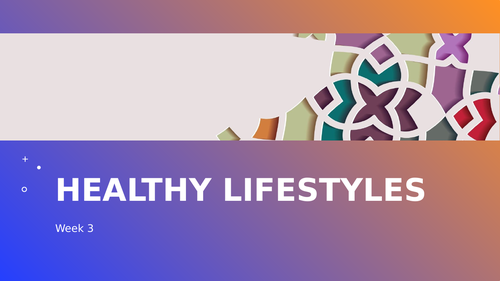 Healthy lifestyles 7 lesson pack and workbook | Teaching Resources
